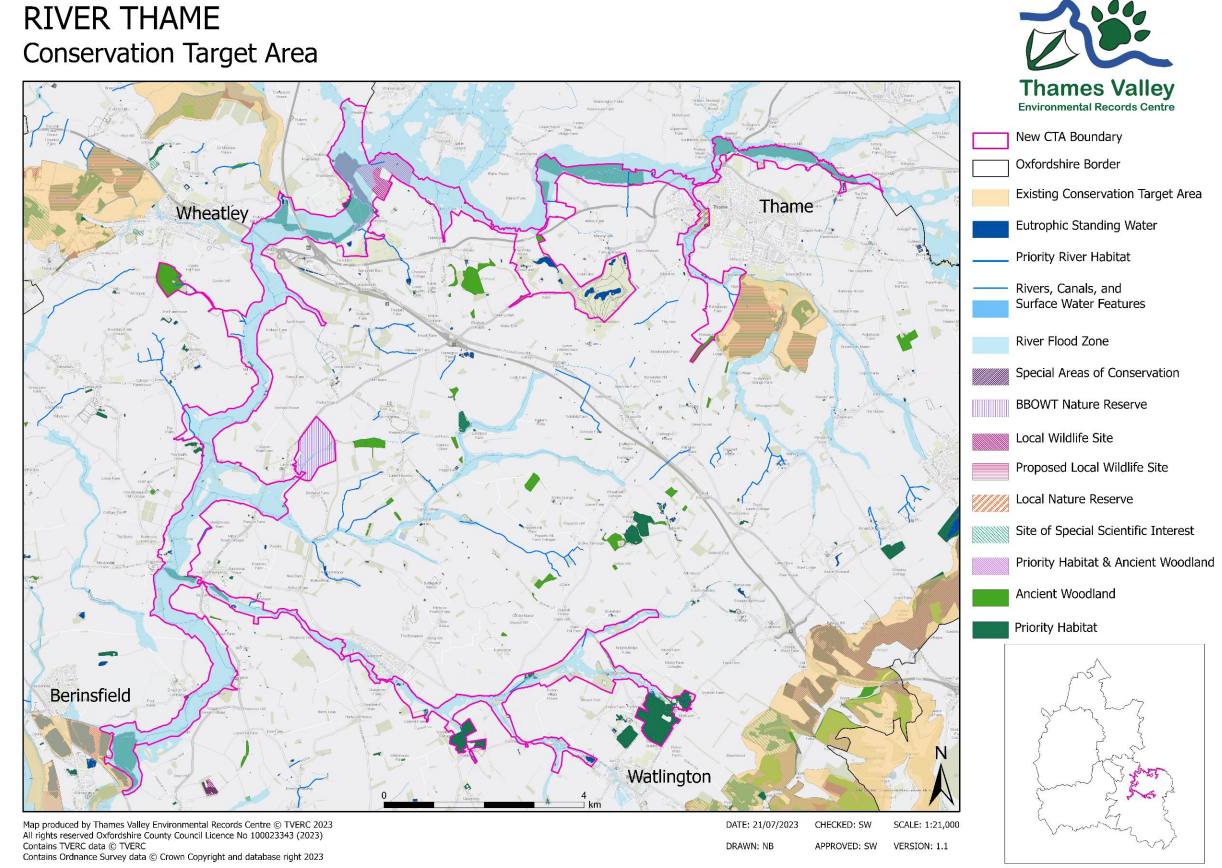 New Thame Valley Conservation Target Area: Highlighting Conservation Opporunities in Oxfordshire